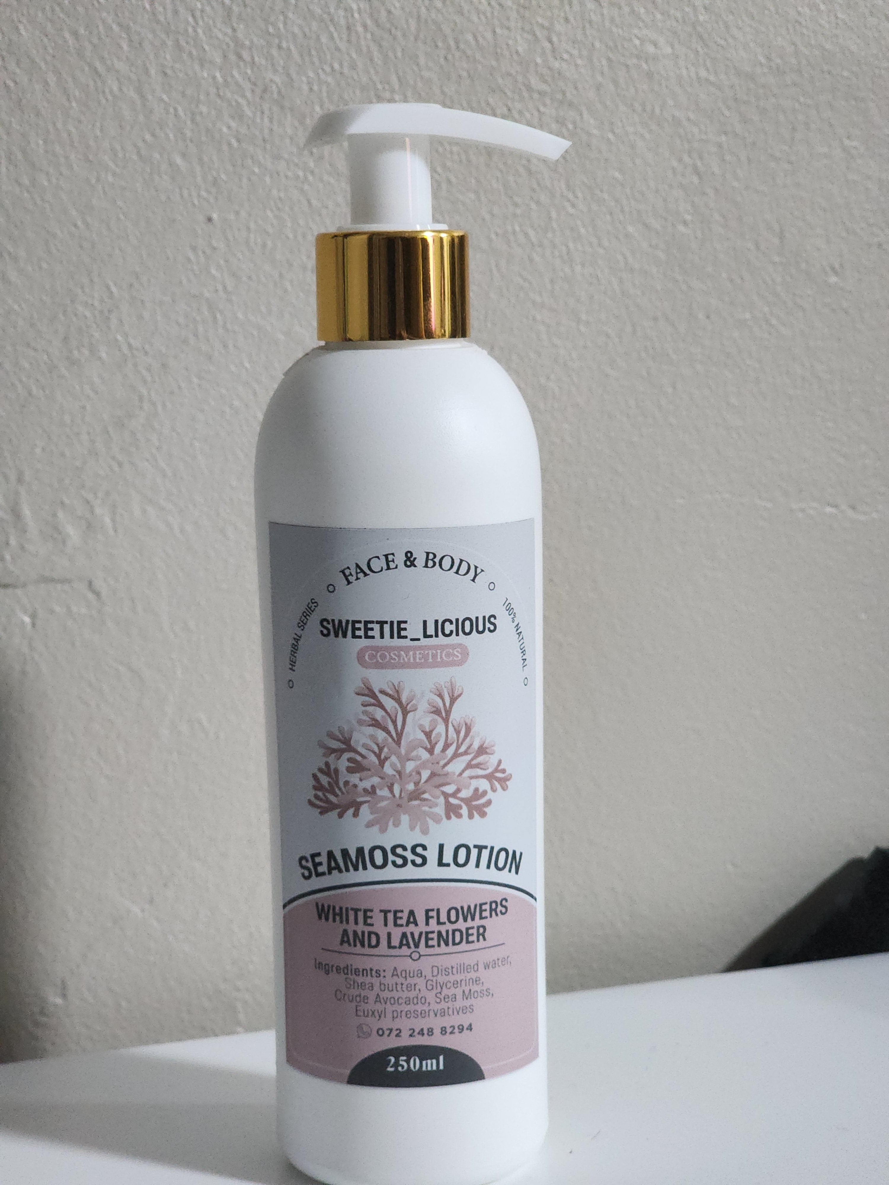 Sea Moss Face & Body Lotion 250ml – Kiara's Wellness World